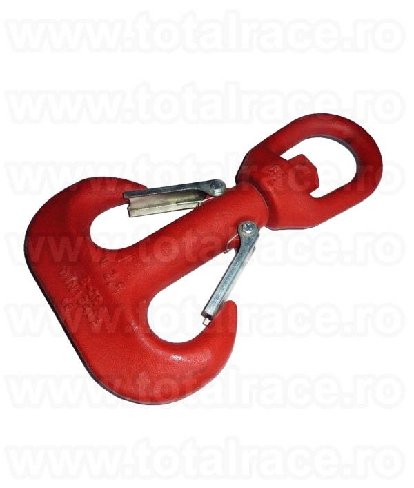 Carlig dublu cu siguranta rotativ Total Race 0728305610